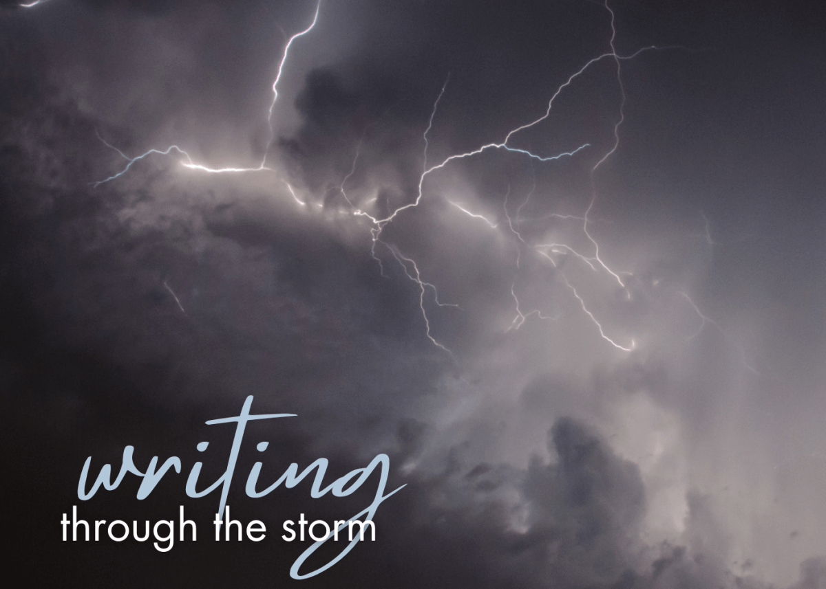 Writing through the Storm – CAROLYN BENNETT FRAISER